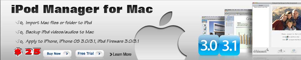 Mac iPod/iPhone software, Mac iPod/iPhone Ripper to rip iPod/iPhone ...